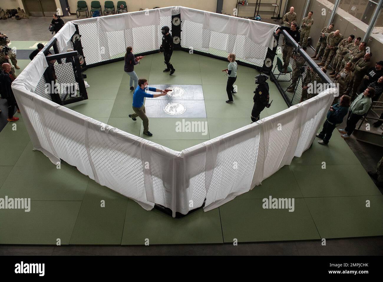 Participants of the 93rd Joint Civilian Orientation Conference train in ...