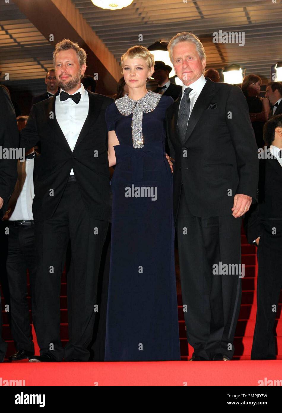 Carey Mulligan and Michael Douglas at the 63rd annual Cannes Film ...