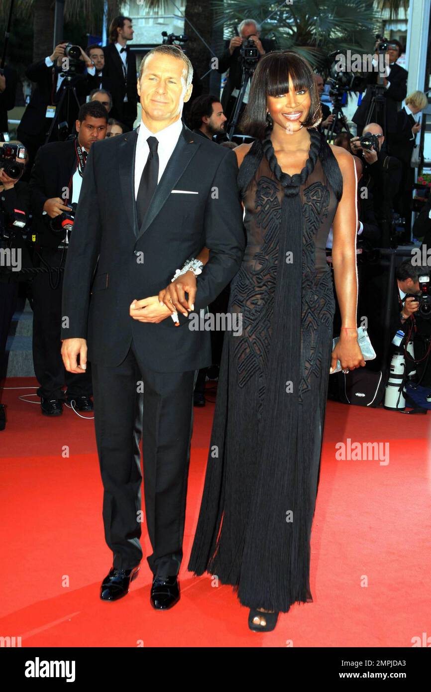 Naomi Campbell and Vladimir Doronin at the 63rd annual Cannes Film ...