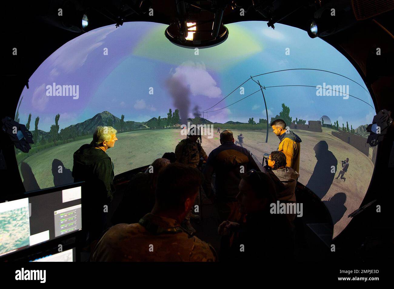 Participants of the 93rd Joint Civilian Orientation Conference view a ...