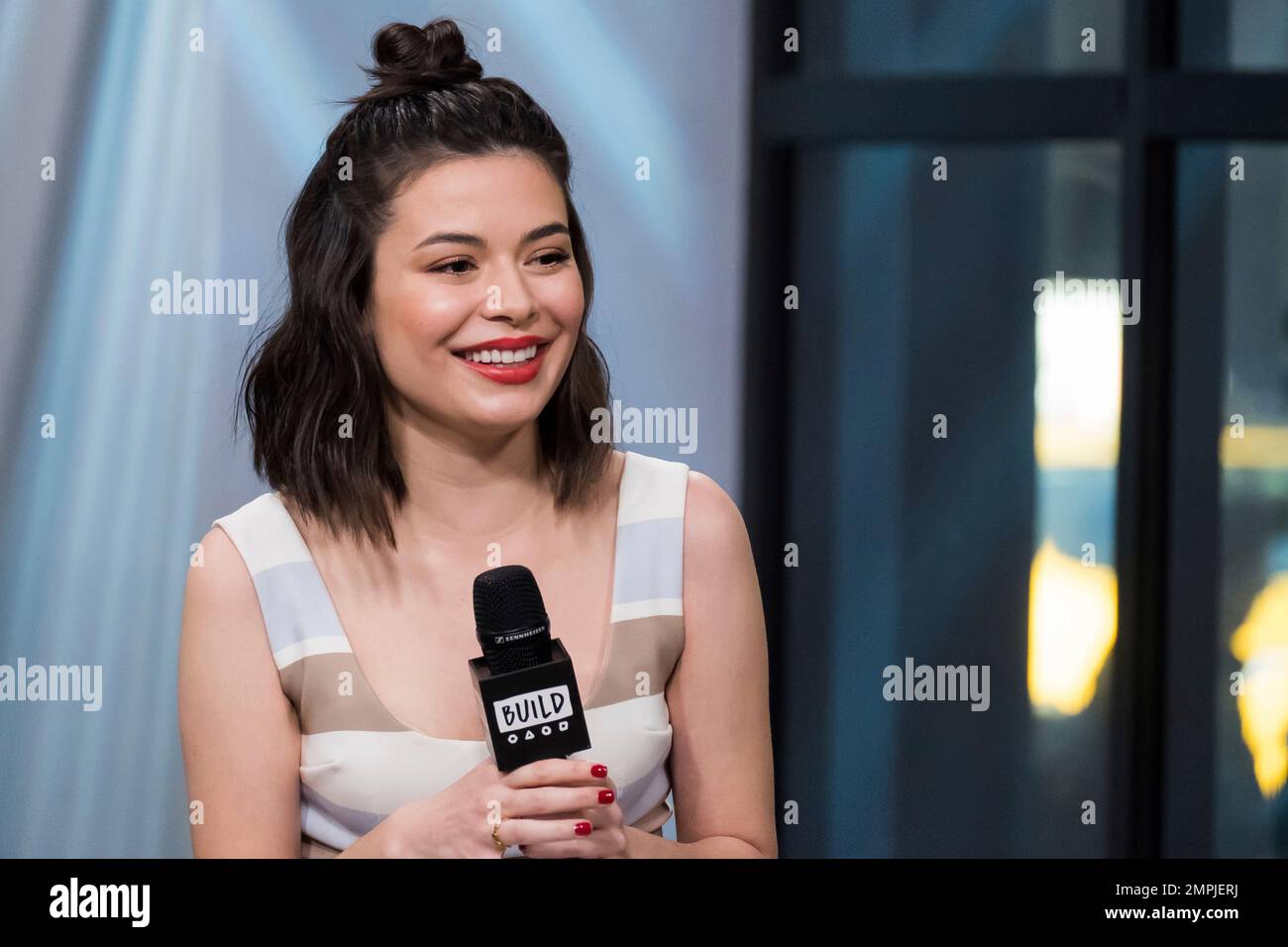 Miranda Cosgrove participates in the BUILD Speaker Series to discuss ...