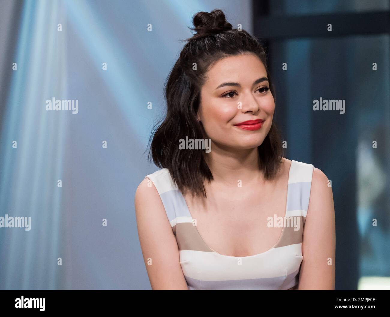 Miranda Cosgrove participates in the BUILD Speaker Series to discuss ...