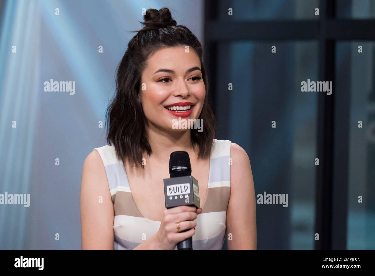 Miranda Cosgrove participates in the BUILD Speaker Series to discuss ...