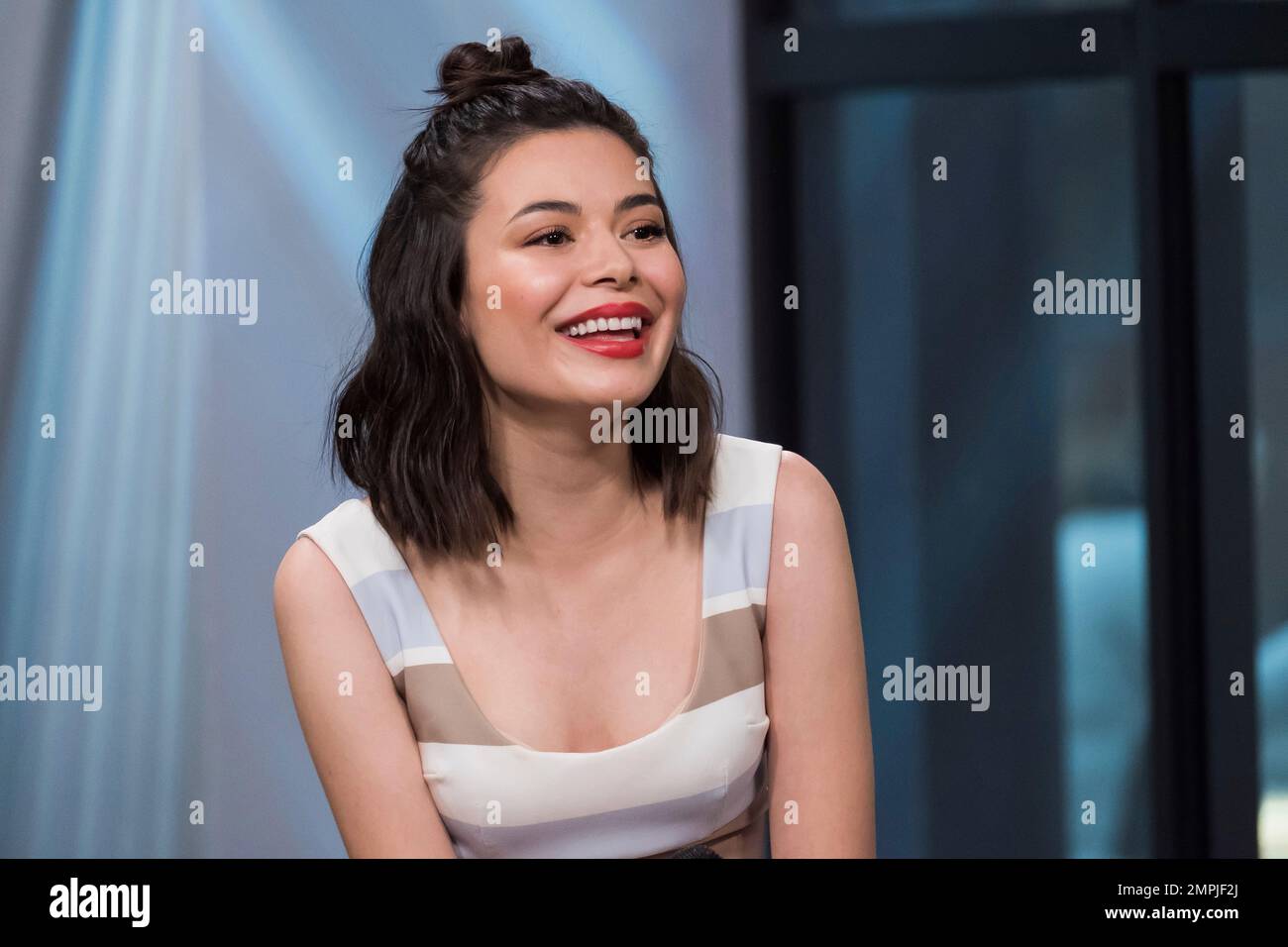 Miranda Cosgrove participates in the BUILD Speaker Series to discuss ...