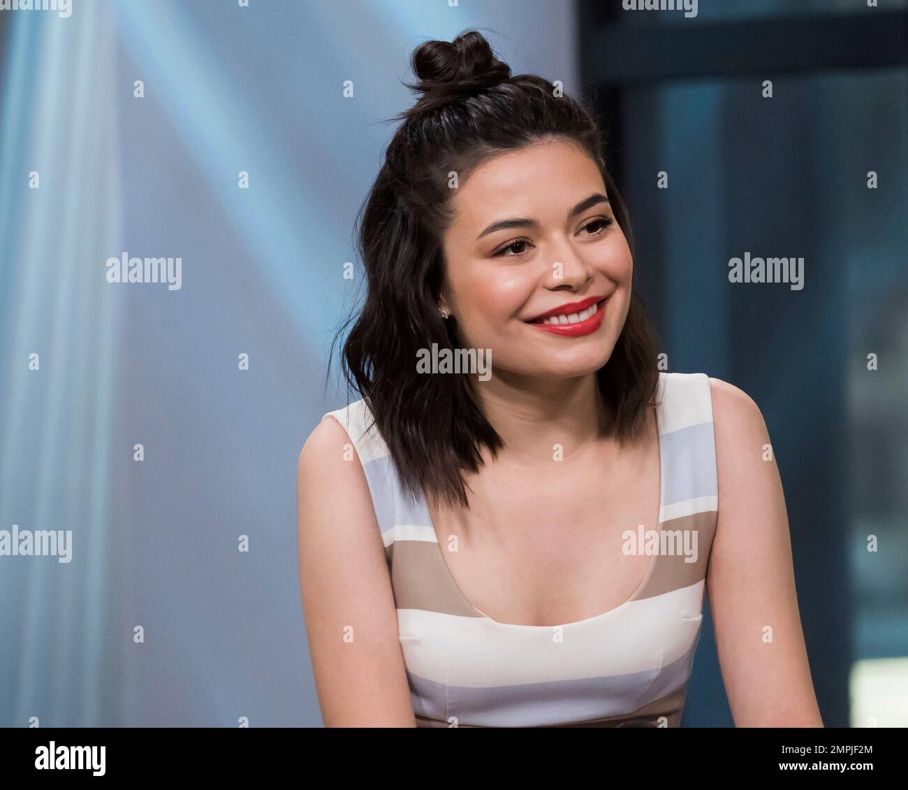 Miranda Cosgrove participates in the BUILD Speaker Series to discuss ...