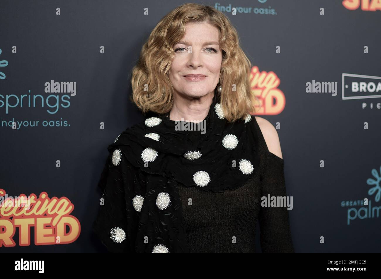 Rene Russo attends the LA Premiere of "Just Getting Started" at ...