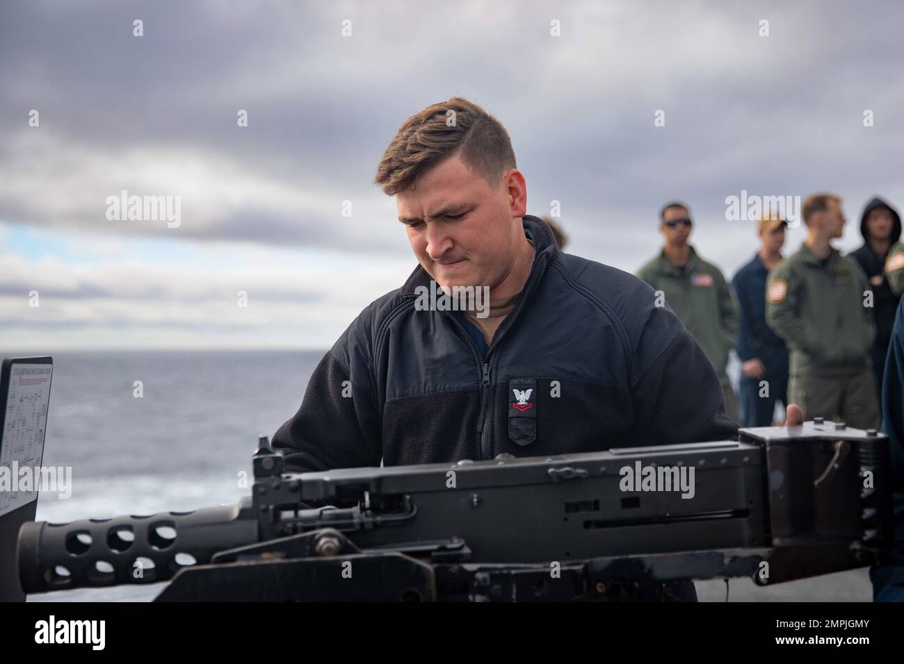 221027-N-WQ732-1079 ATLANTIC OCEAN (Oct. 27, 2022) – Gunner's Mate 2nd ...