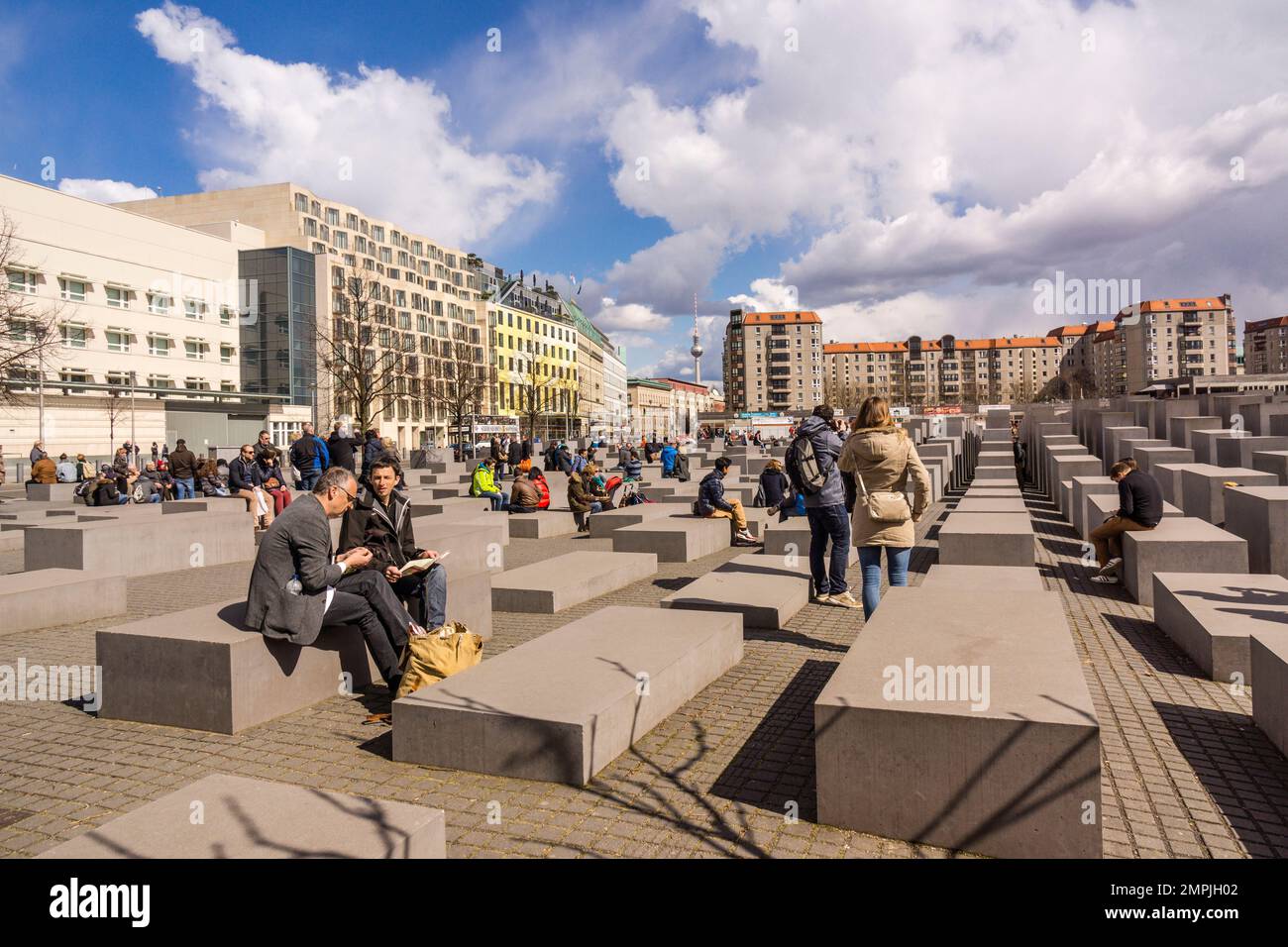 Memorial del holocausto peter eisenman hi-res stock photography and ...