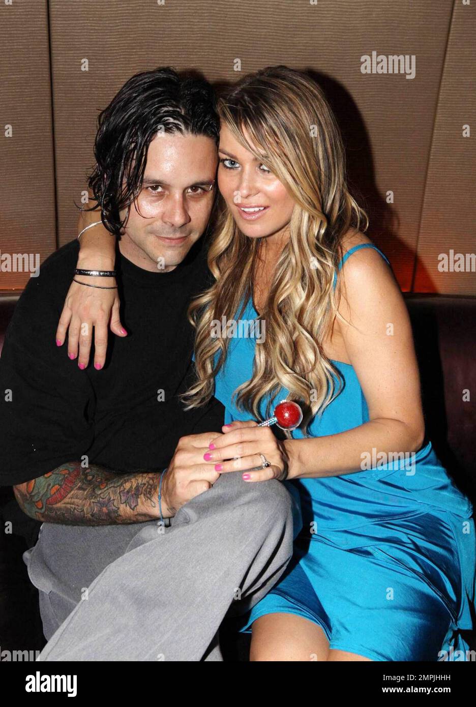 Exclusive!! Carmen Electra and fiance Rob Patterson enjoy a Sugar ...