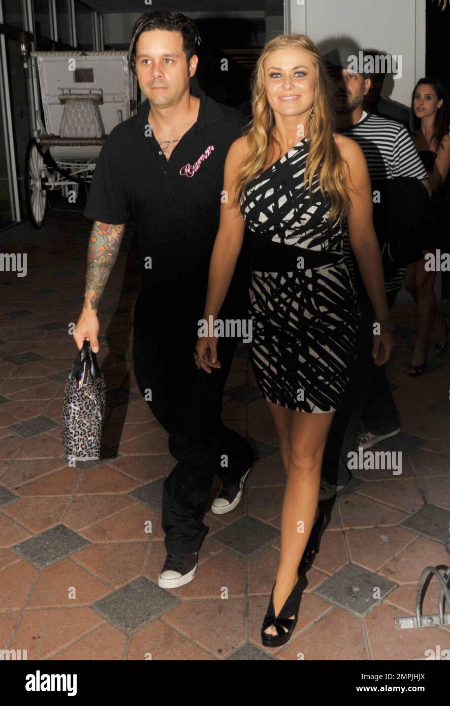 EXCLUSIVE!! Birthday girl Carmen Electra leaves SET nightclub with her ...