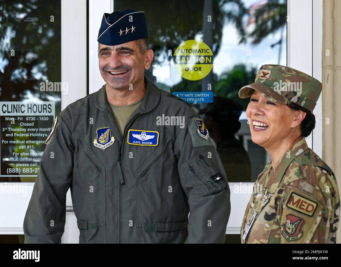 U.S. Air Force Lt. Gen. David Nahom, commander of Alaskan NORAD Region ...