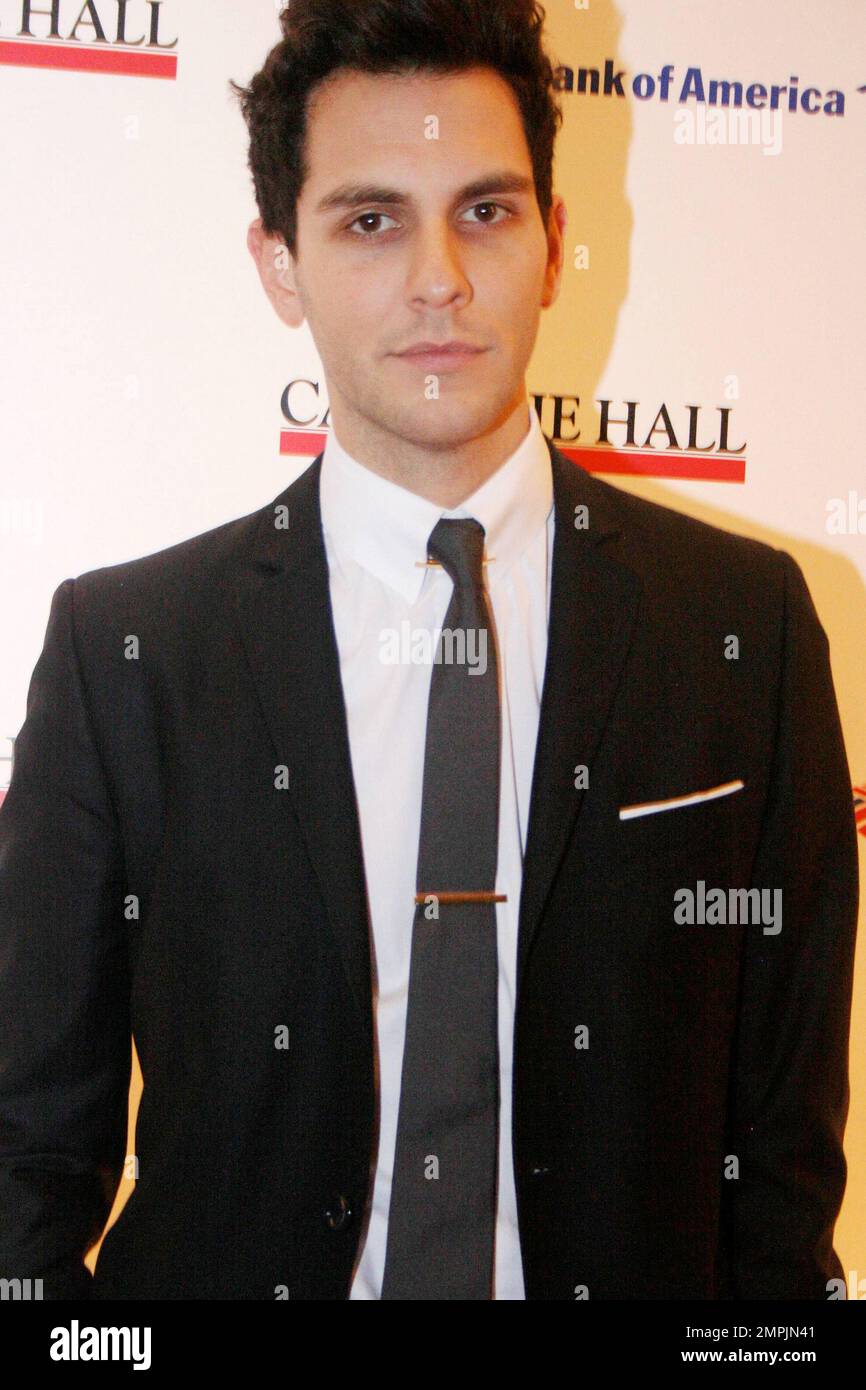 Gabe Saporta poses for photographers 120th Anniversary of Carnegie Hall ...