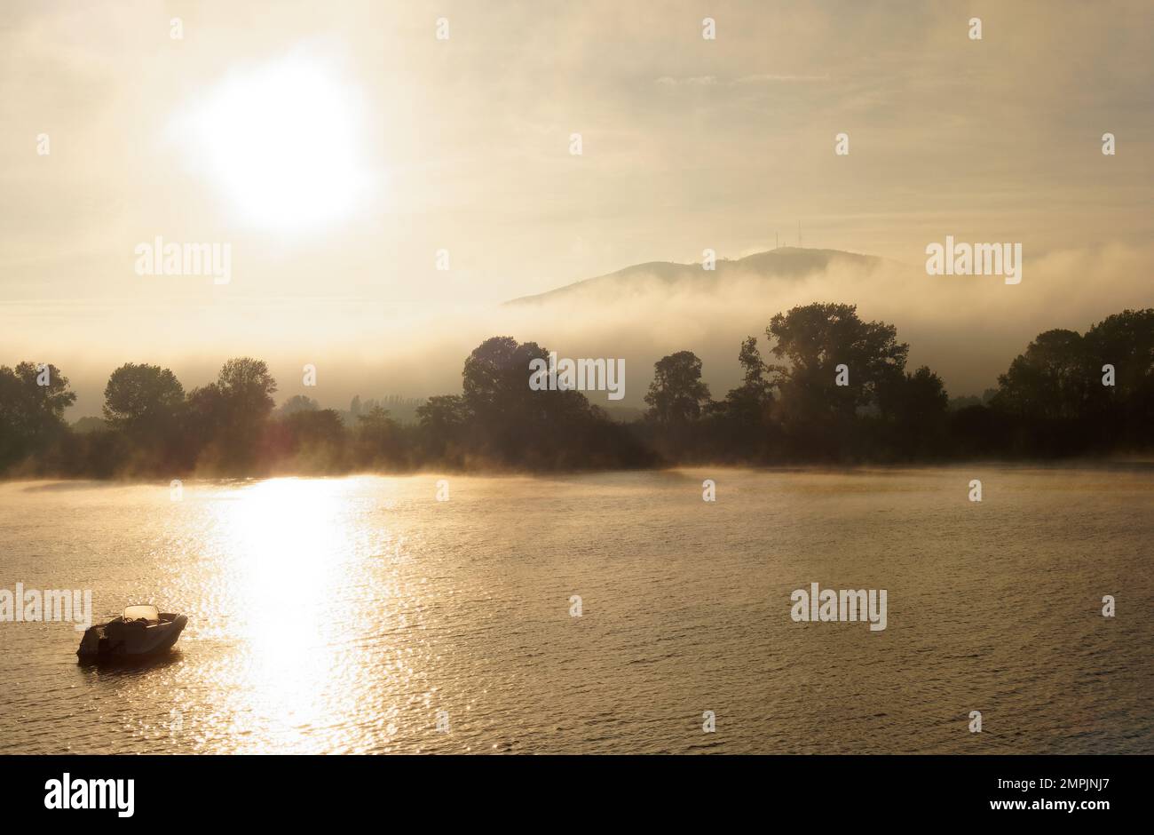 Magic nature of Spain along the Camino de Santiago Stock Photo - Alamy