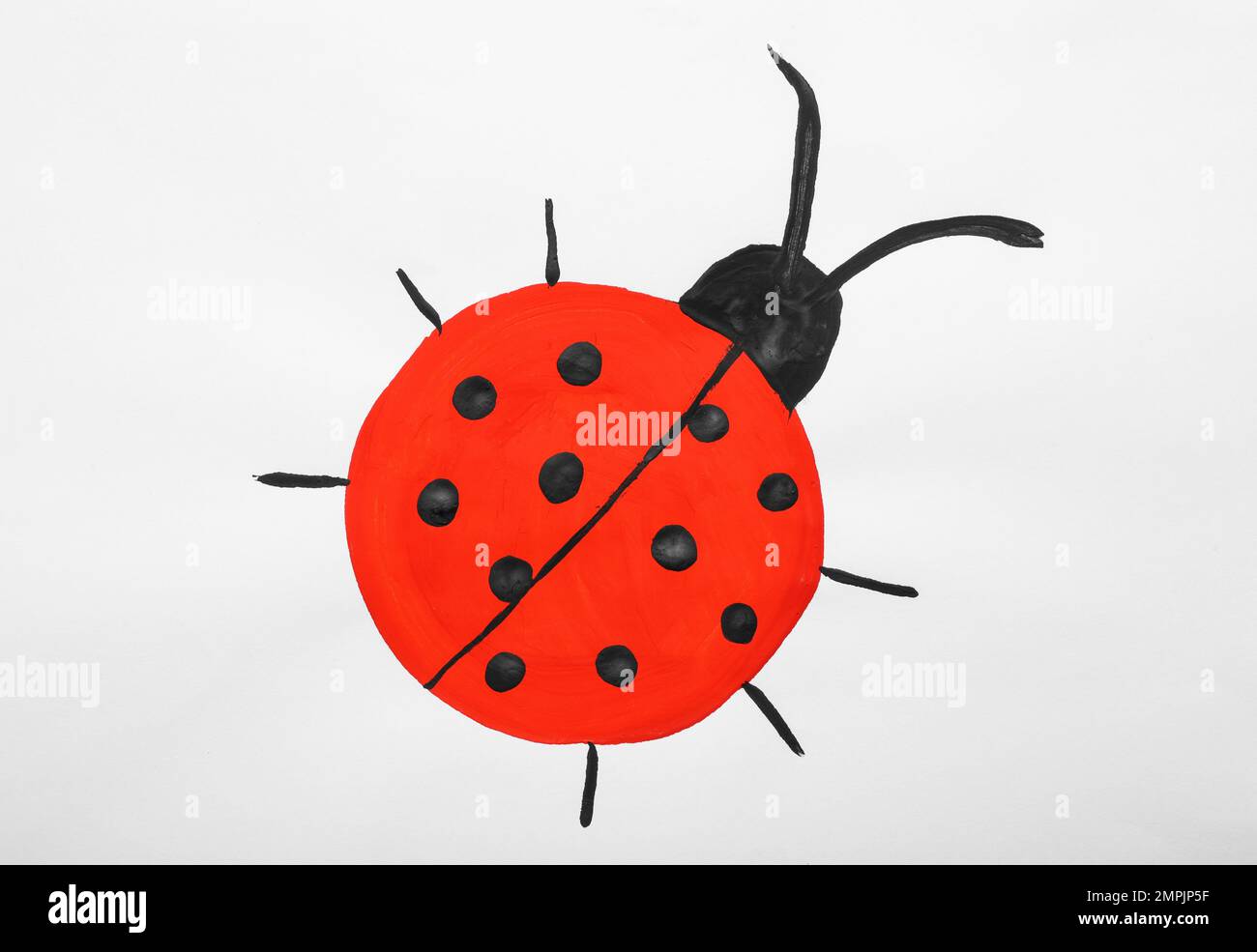 Ladybug watercolor painting hi-res stock photography and images - Alamy