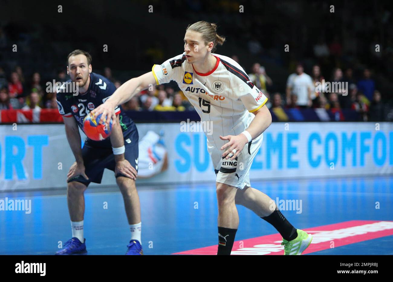 Juri Knorr of Germany during the IHF Men's World Championship 2023 ...