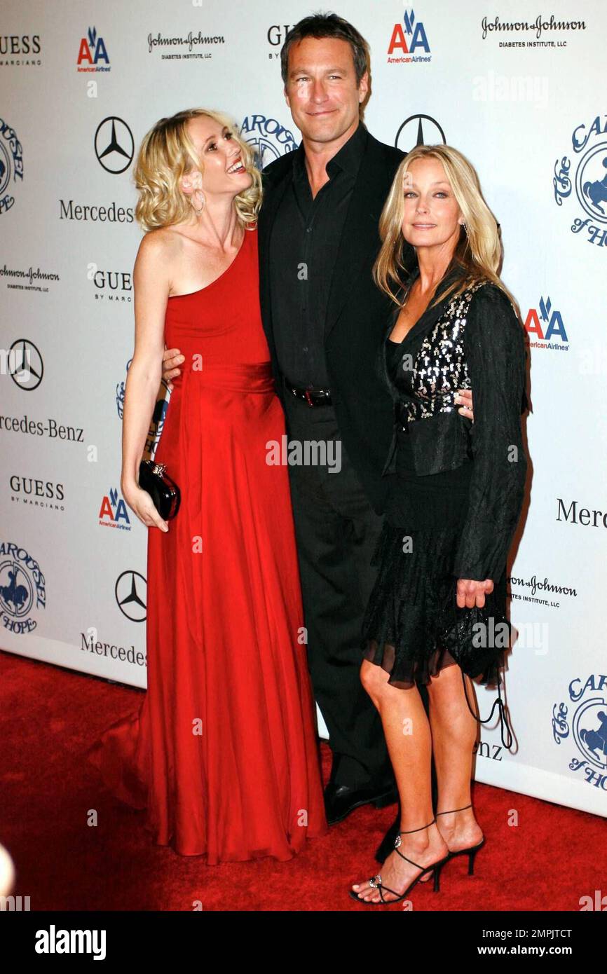 Bo Derek and John Corbett arrive at Mercedes-Benz Presents The 30th ...