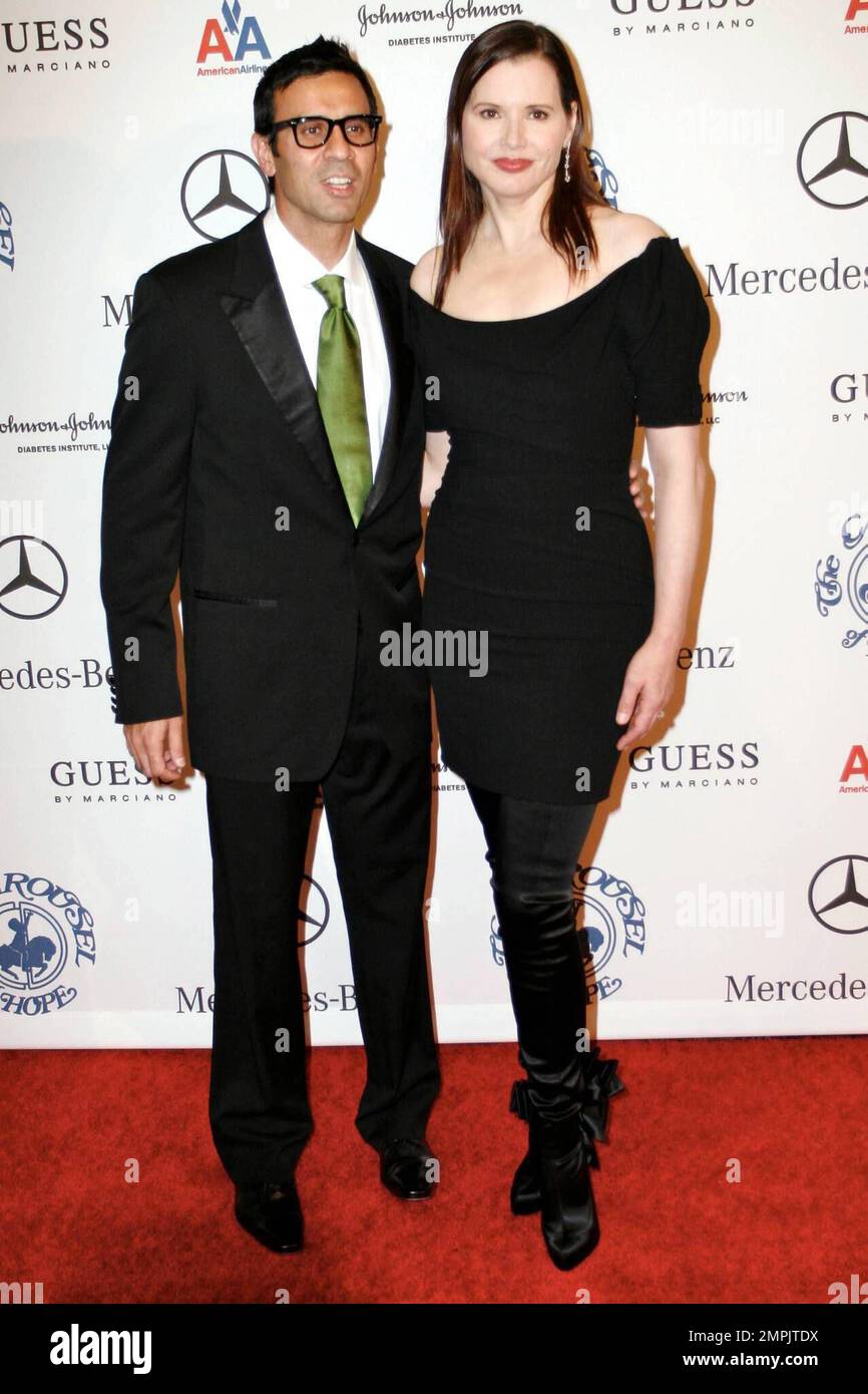 Geena Davis arrives at Mercedes-Benz Presents The 30th Aniversary ...