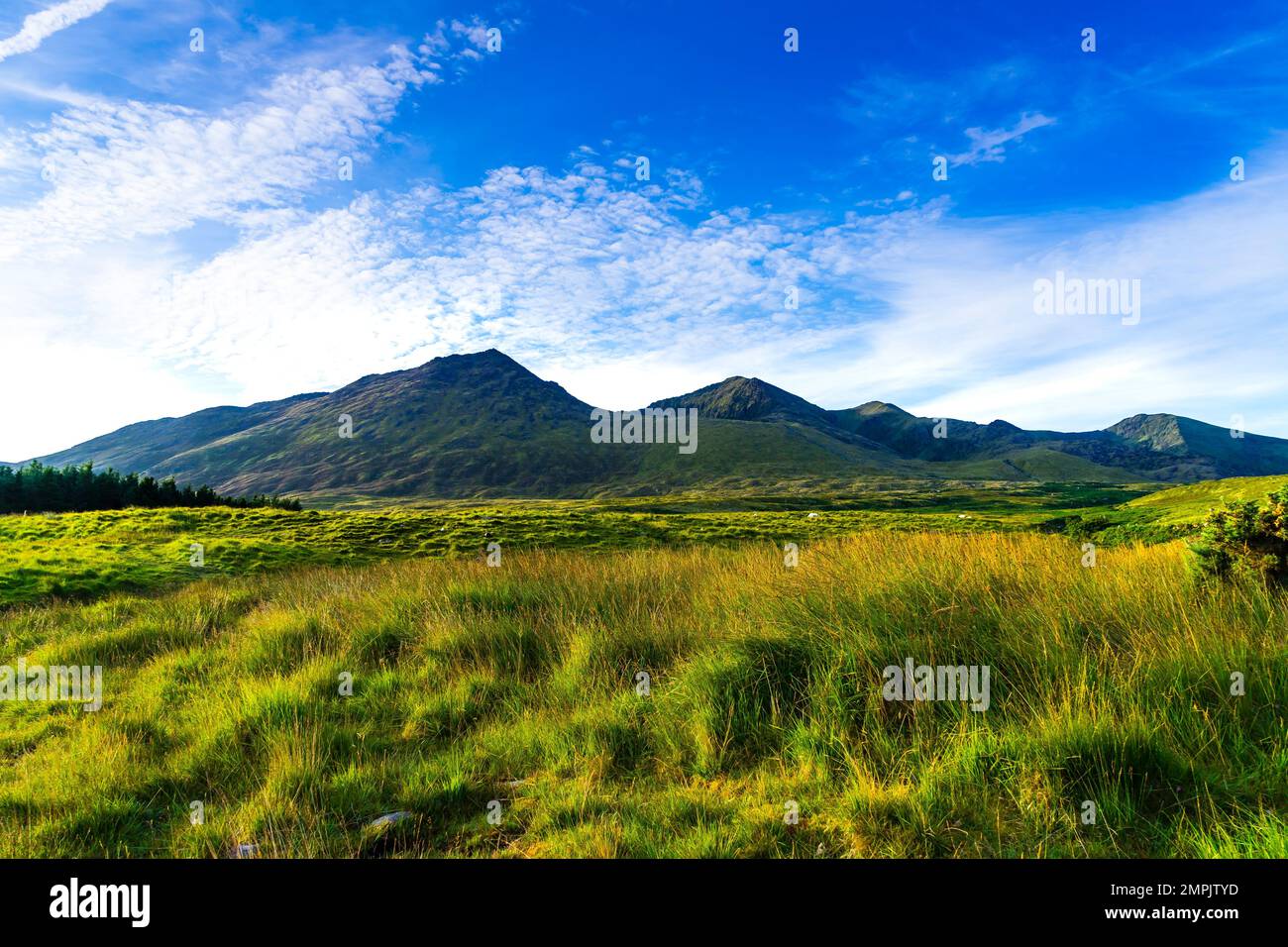 The Ring of Kerry Mountains West Ireland Stock Photo - Alamy