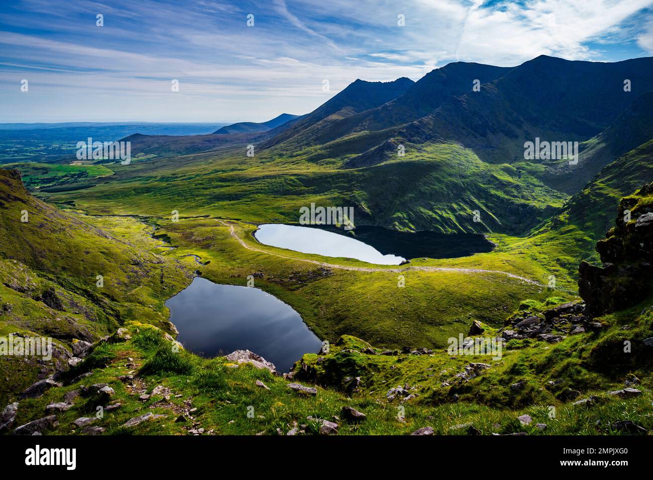 The Ring of Kerry Mountains West Ireland Stock Photo - Alamy