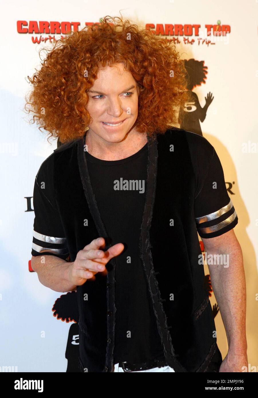 Carrot Top at his celebration of five years of performances at The ...