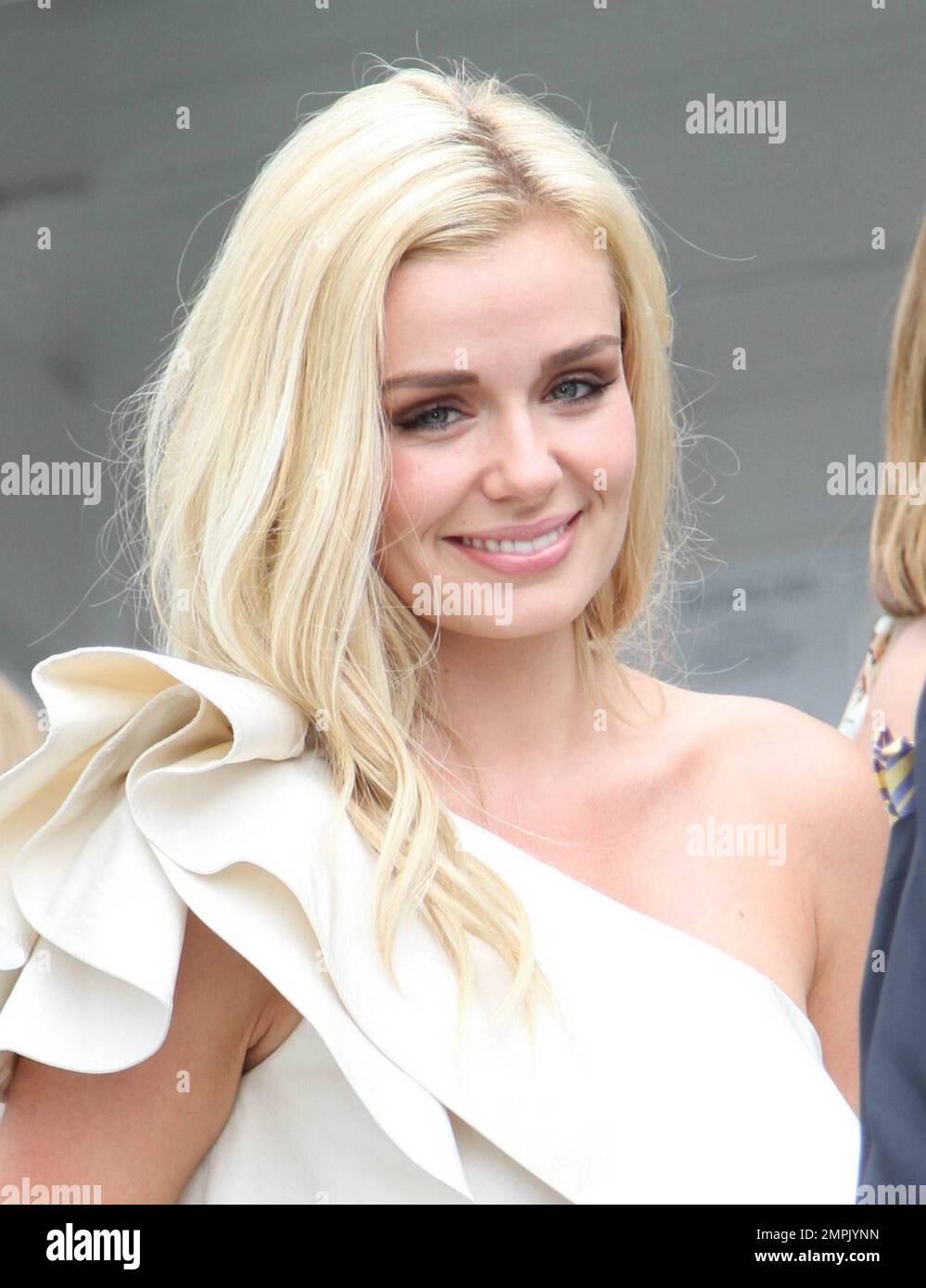 Katherine Jenkins attends the 26th Cartier International Polo Day at ...