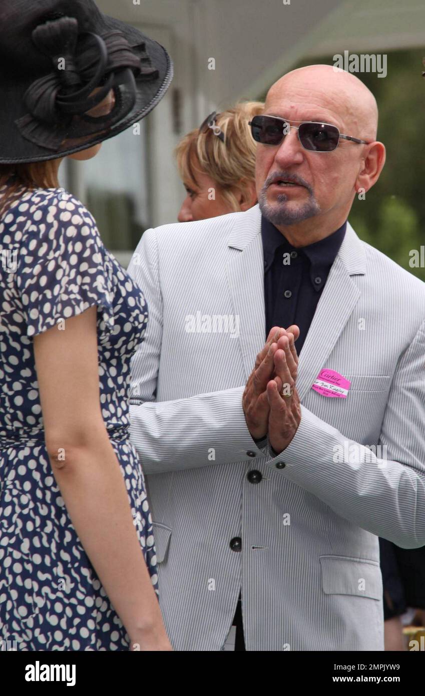 Sir Ben Kingsley and Daniela Lavender attend the 26th Cartier ...
