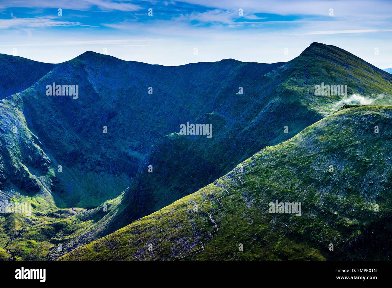 The Ring of Kerry Mountains West Ireland Stock Photo - Alamy