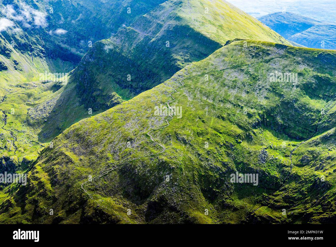 The Ring of Kerry Mountains West Ireland Stock Photo - Alamy