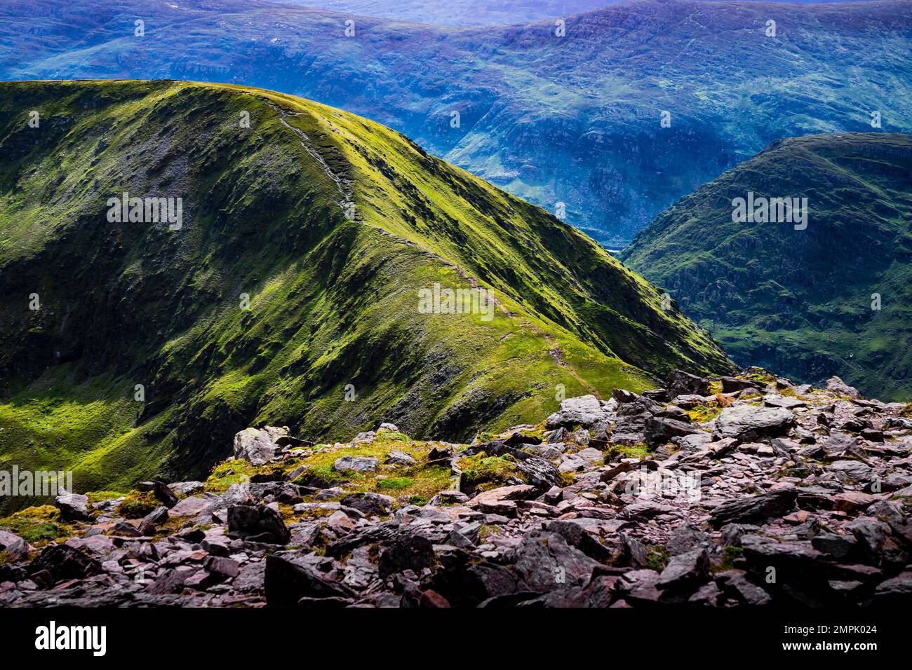 The Ring of Kerry Mountains West Ireland Stock Photo - Alamy