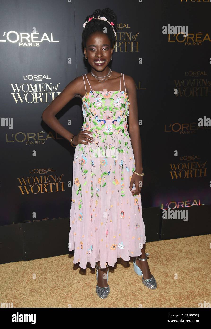 Amanda Gorman attends the L'Oreal Women of Worth Awards at the Pierre ...