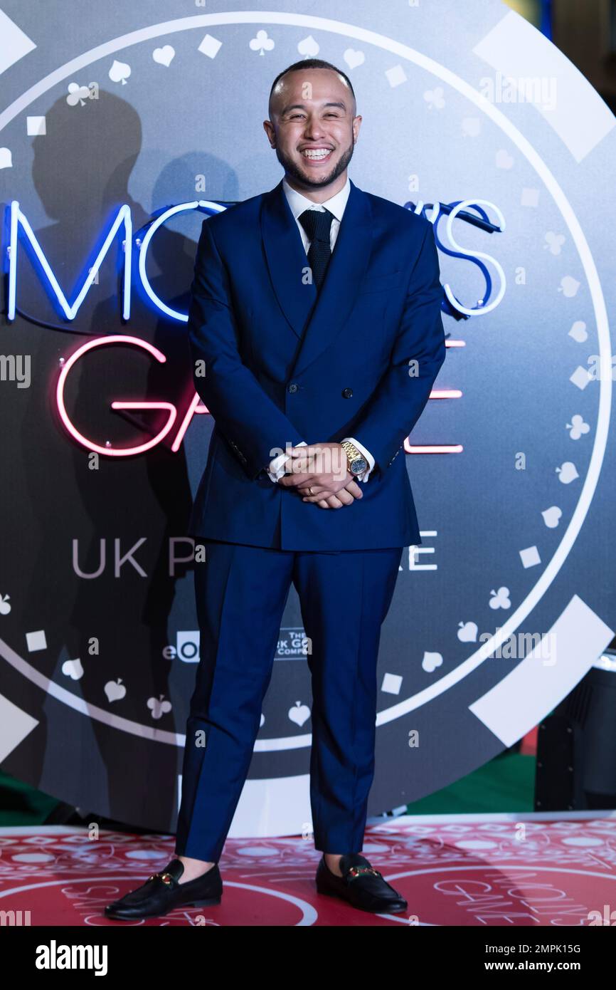 DJ Jax Jones poses for photographers upon arrival at the premiere of ...