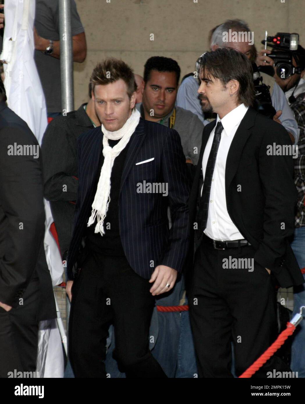 Actors Colin Farrell, Ewan McGregor, Deborah Kara Unger and Hayley ...