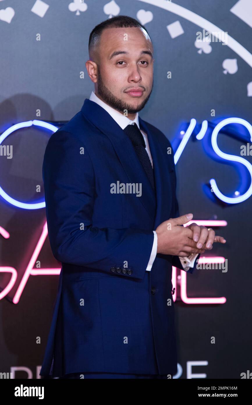DJ Jax Jones poses for photographers upon arrival at the premiere of ...