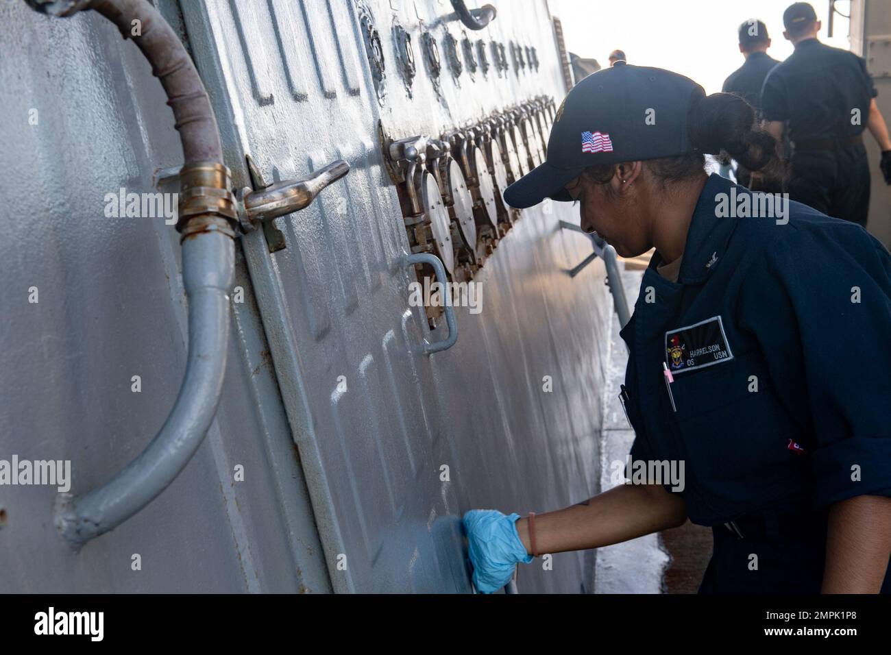 PHILIPPINE SEA (Oct. 31, 2022) Operations Specialist 2nd Class Chelsea ...