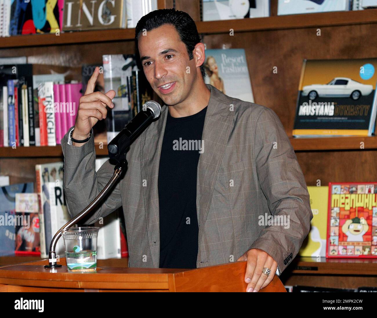 Indy car driver and winner of Season 5 of Dancing with the Stars, Helio ...