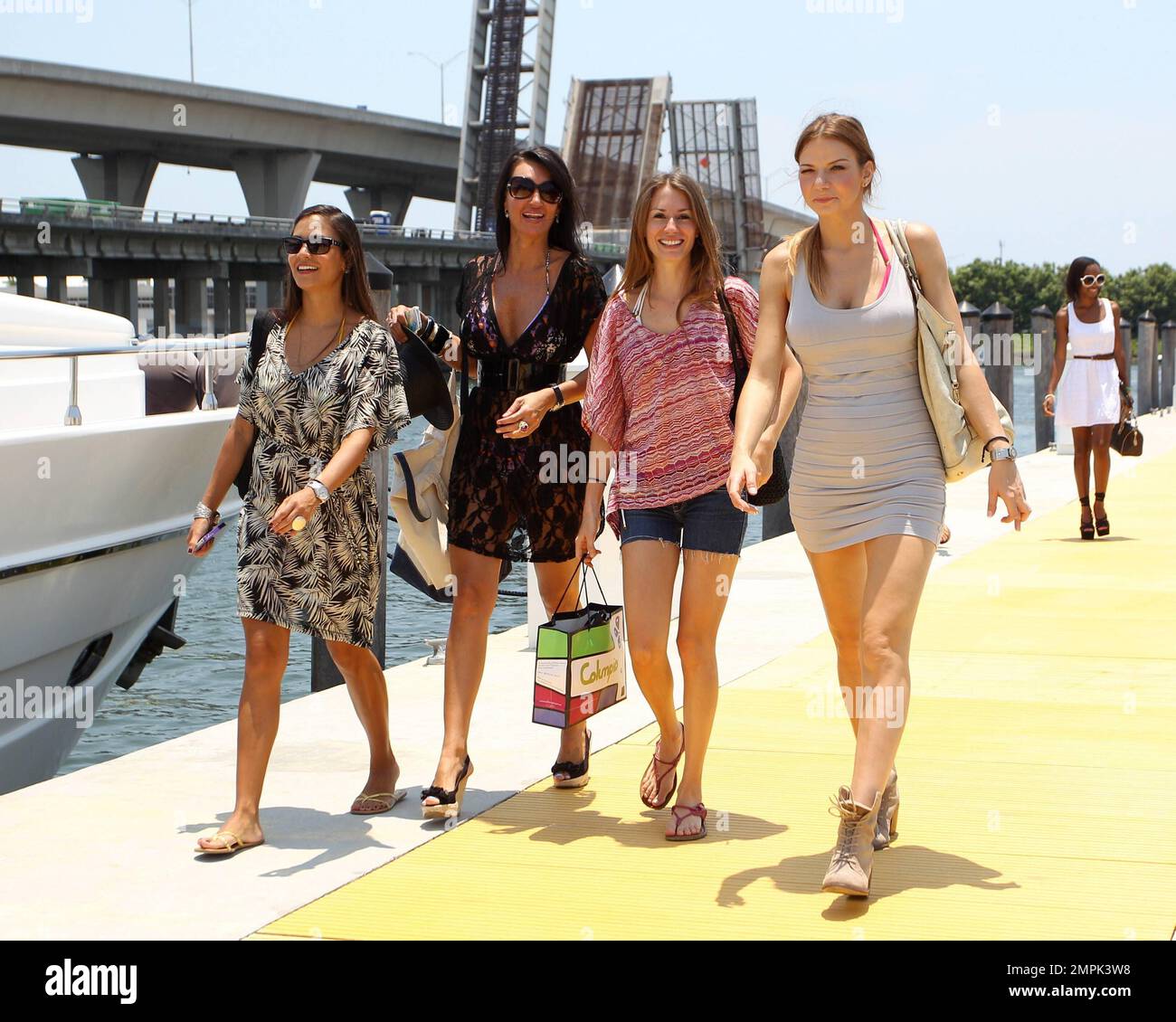Karina Derizans, Stephanie Andron, Victoria Serra and Morgan More of ...