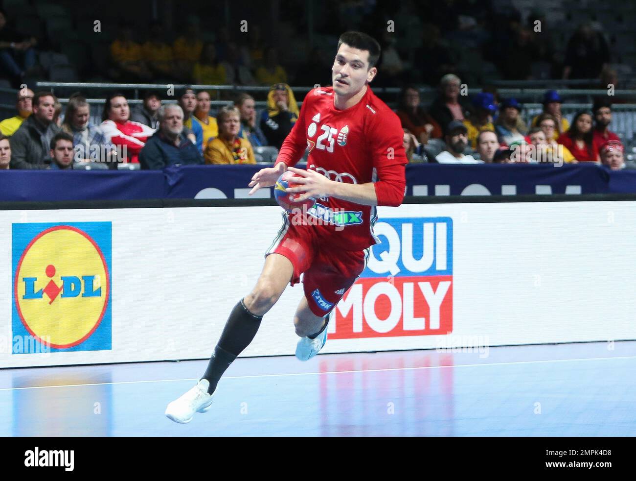 Pedro Rodriguez Alvarez of Hungary during the IHF Men's World ...