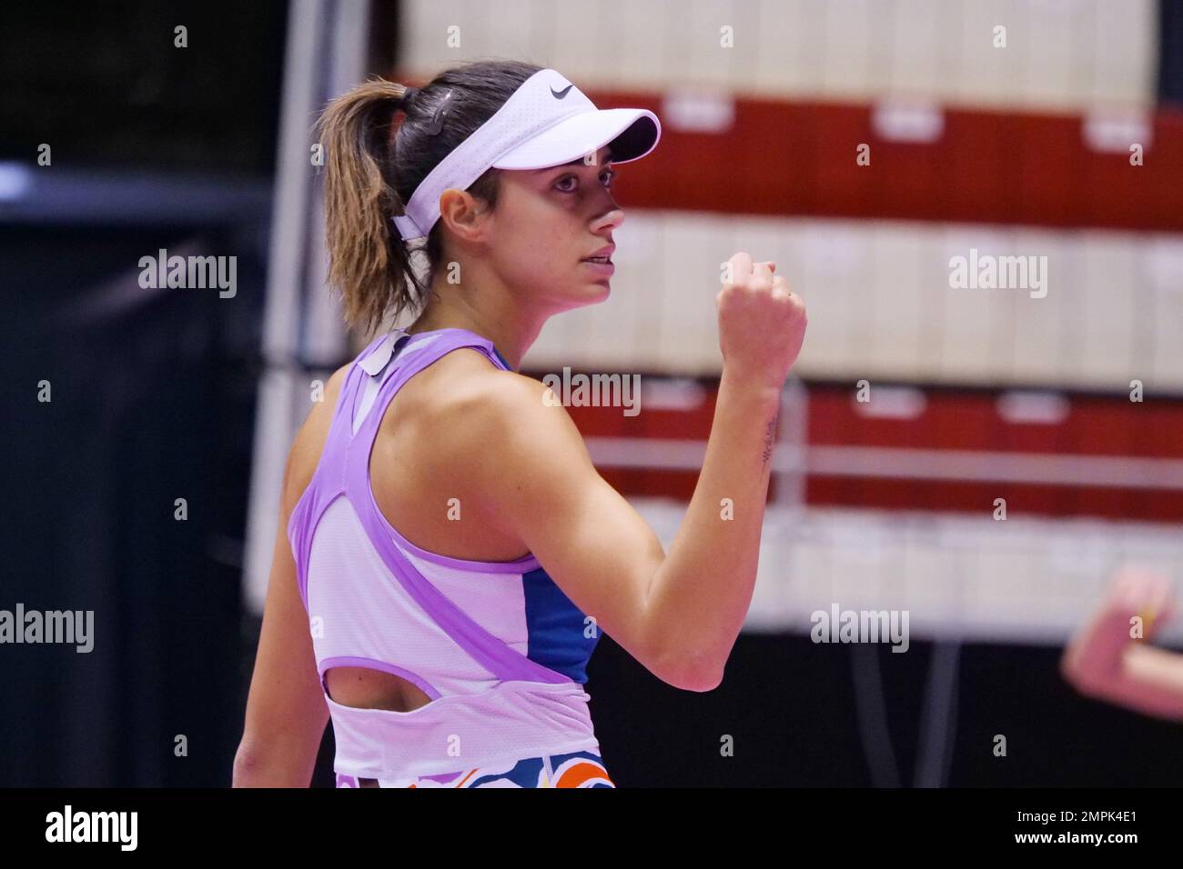 Lyon, France - January 30, 2023, Olga Danilovic (SRB) in action against ...