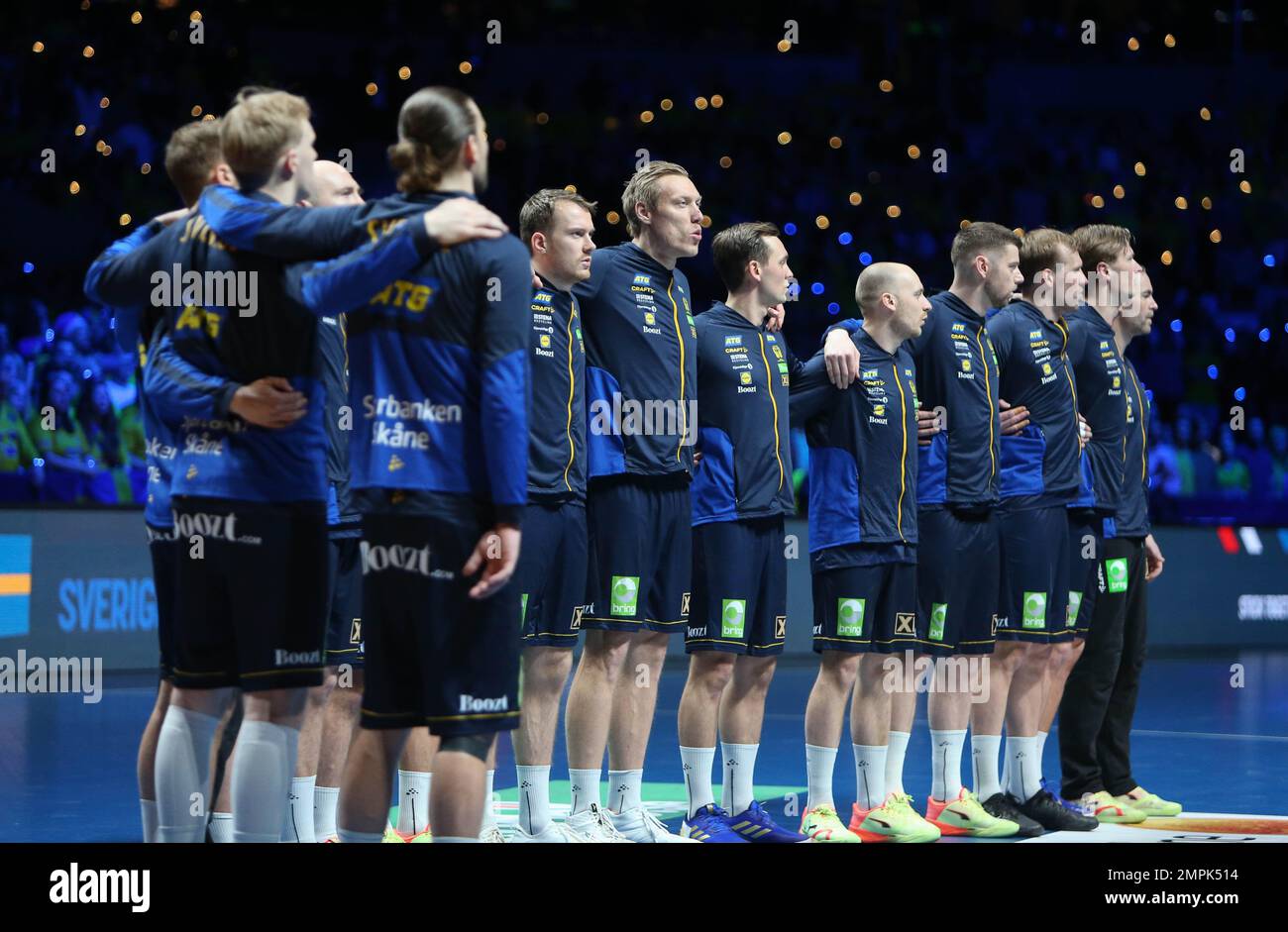 Team Sweden during the IHF Men's World Championship 2023, Placement ...