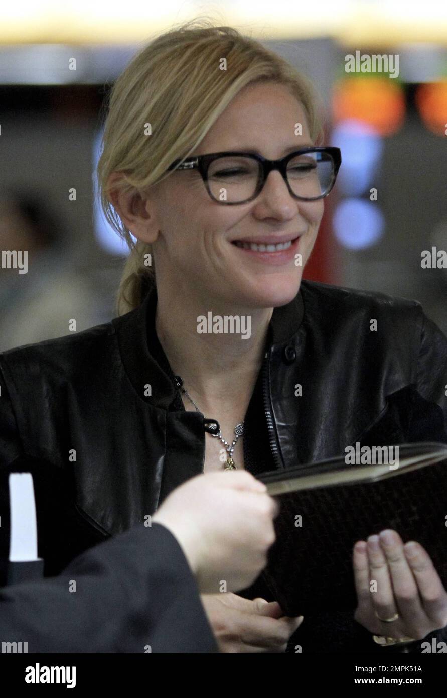 Academy Award-Winning actress Cate Blanchett was spotted arriving at ...