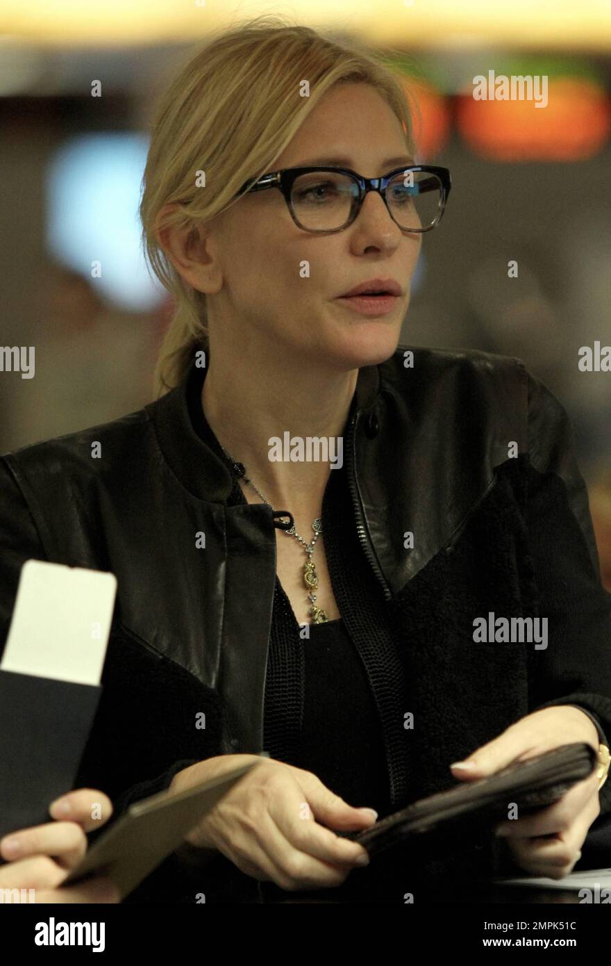 Academy Award Winning Actress Cate Blanchett Was Spotted Arriving At