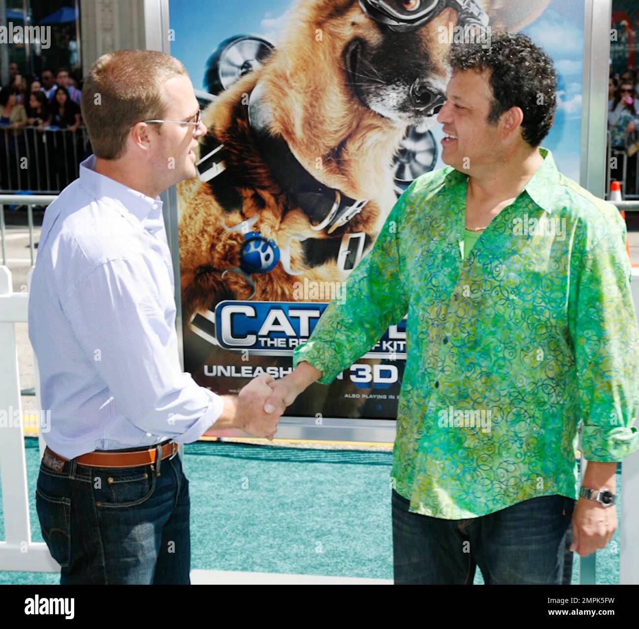 Chris O'Donnell and Paul Rodriguez on the green carpet for the Los ...