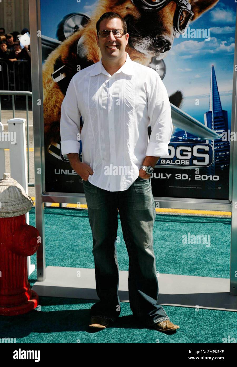 Composer Christopher Lennertz walks the green carpet for the Los ...