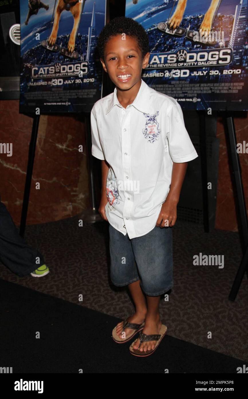 Actor Michael Algieri attends a screening of Warner Bros. "Cats & Dogs ...