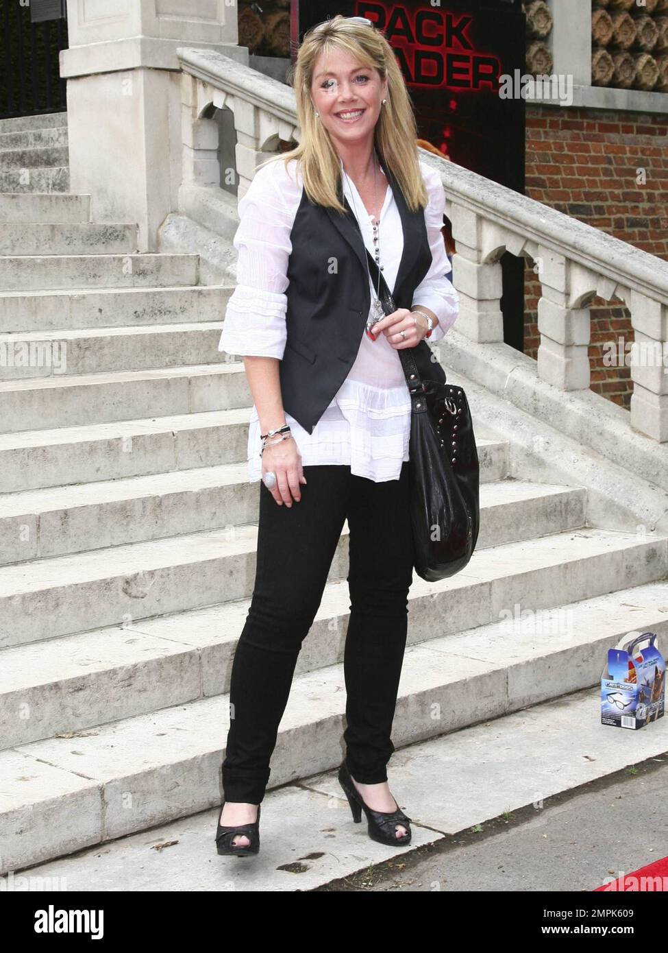 Lucy Alexander arrives at the UK premiere of the Warner Bros. family ...