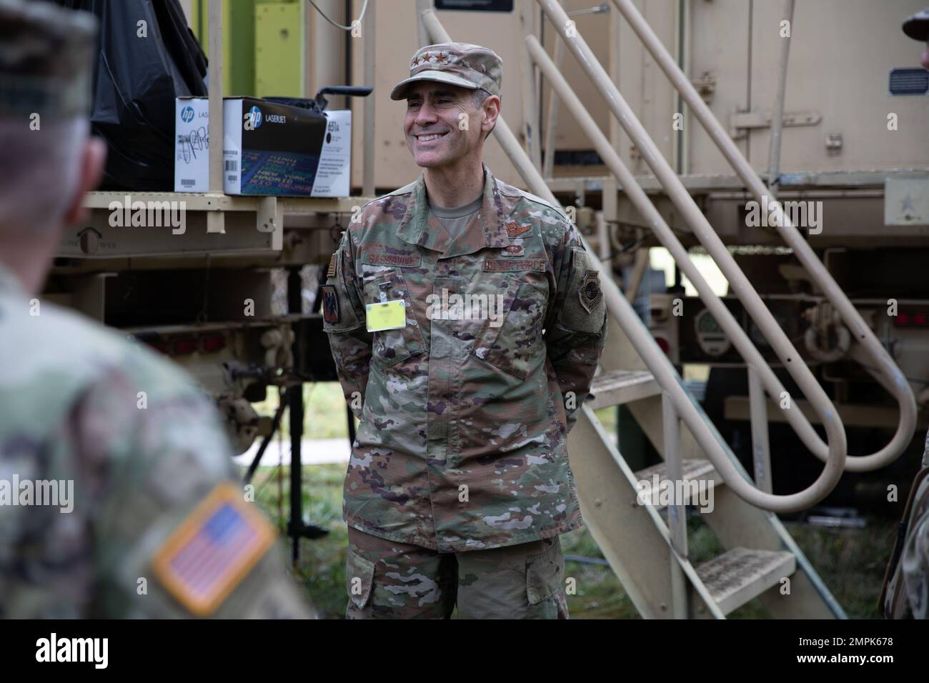 U.S. Air Force Lt. Gen. Marc H. Sasseville, 12th vice chief of the ...
