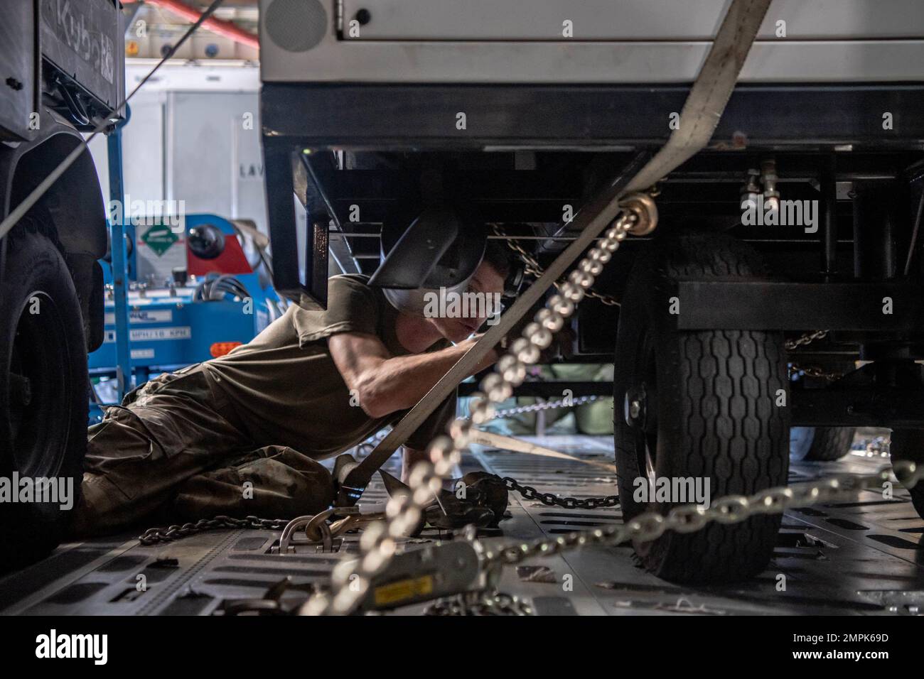 U.S. Air Force Senior Airman Kodi Horst, an air transportation ...