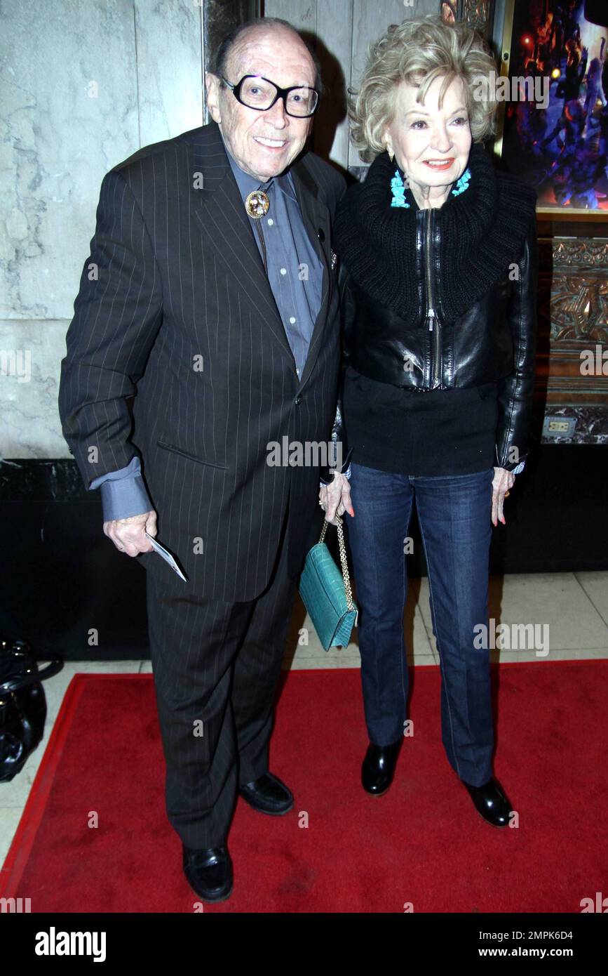 Cora Sue Collins arrives with her guest on the red carpet for the ...