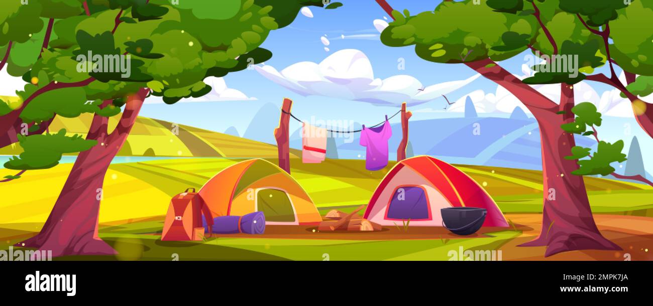 Rv Campsite Cartoons