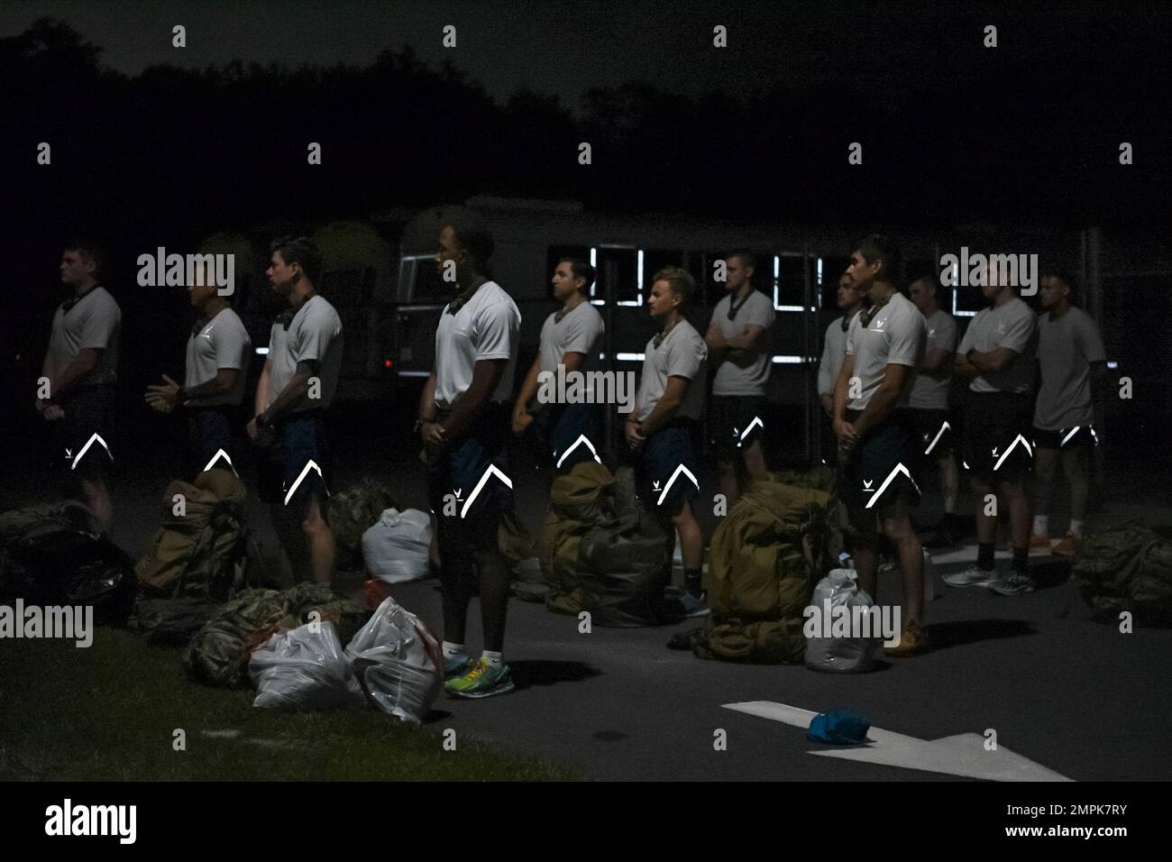 Airmen from the 820th Base Defense Group, MacDill AFB, Nellis AFB and ...